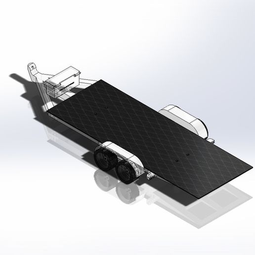 💧 1:10 rc drop deck trailer・Free 3D File for ・Cults