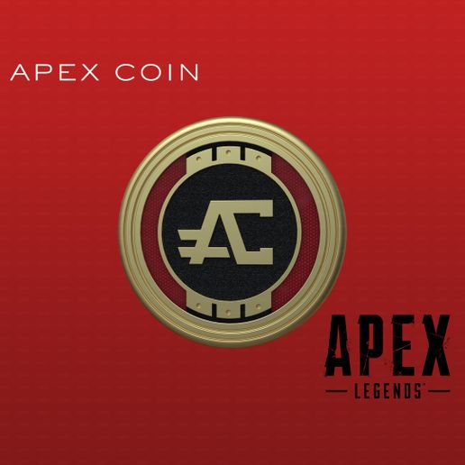 3D file Apex Legends Coin 🪙 ・Design to download and 3D print・Cults