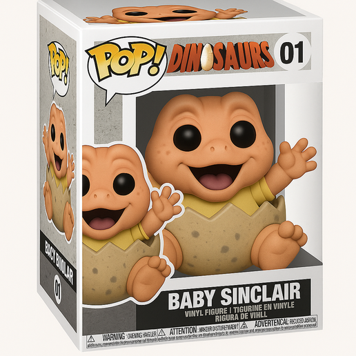 👶 Baby Sinclair – Dinosaurios・Archivo STL para Impresión 3D・Cults