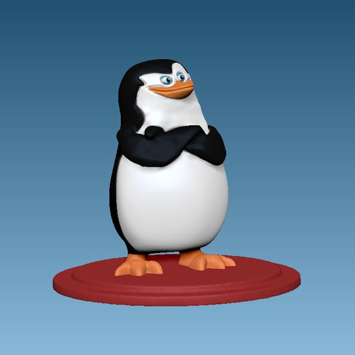 Skipper Penguin 3D Skipper Penguin From Penguins Of Madagascar 3D