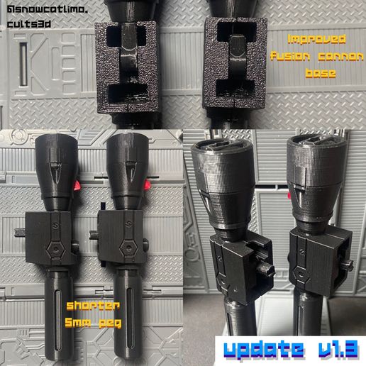 💪 TRANSFORMABLE Megatron Arm for SS86 Optimus Prime・ 3D File for 3D ...