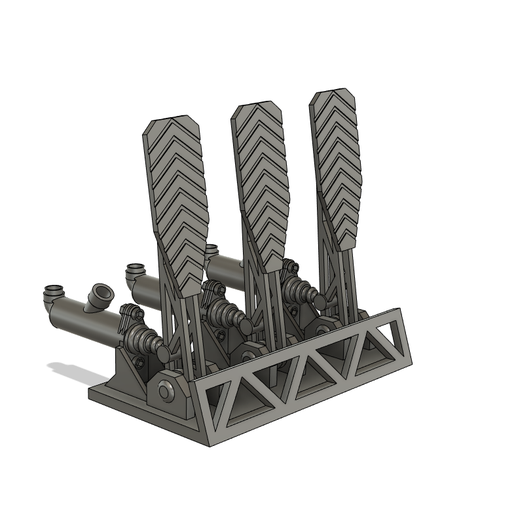 STL file Race car Pedal Pedal 1:10 - 1/10 pedal car 🏎️ ・3D print object ...