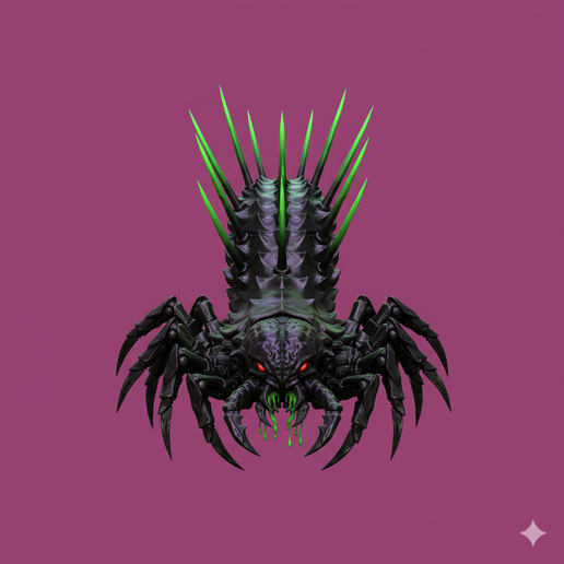 🐛 Single STL Venomspike Centipede Miniature | Terrifying Multi-Legged ...