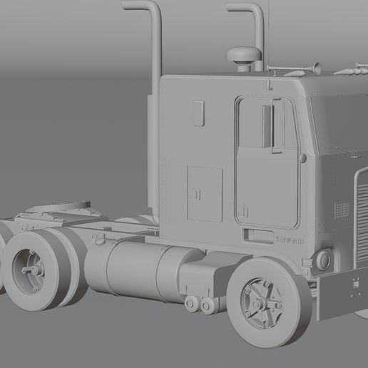 🚚 Kenworth K100・ STL File for 3D printing・Cults