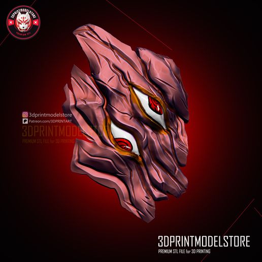 Archivo 3D Sukuna True Form Mask Jujutsu Kaisen Cosplay 🪖 ・Diseño de ...