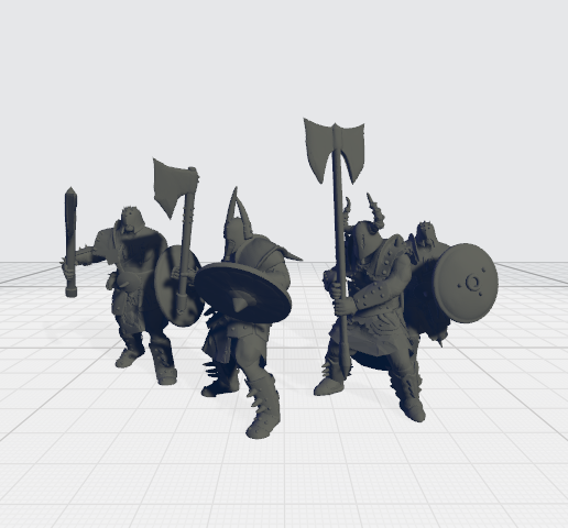 ♟ chaos marauders・Free STL File for 3D printing・Cults