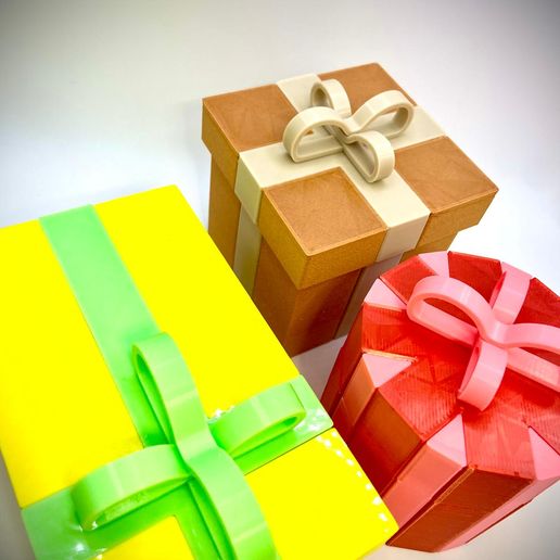 STL file Christmas gifts in many forms 🎄 ・3D printable model to ...
