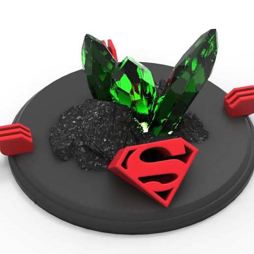 🔮 Kryptonite Crystal・Free STL File for ・Cults