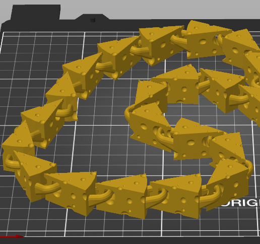 🧀 CHEEZY CHAINZ, Cheese Necklace beads by Pretzel Prints・Free STL File ...