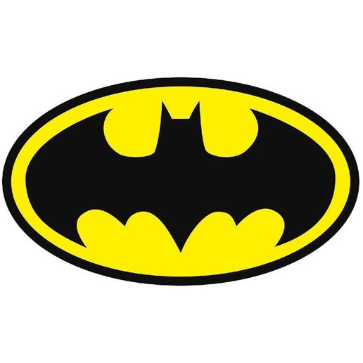 how to draw batman logo 3d