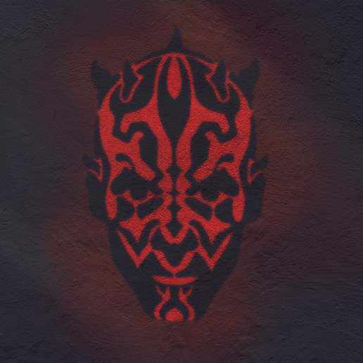 maul face pattern