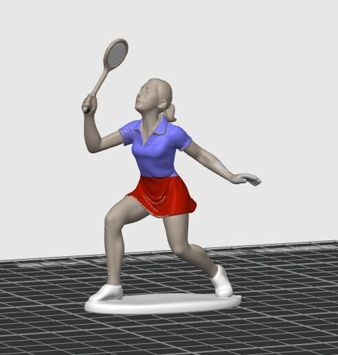 🏸 Badminton figures・ STL File for 3D printing・Cults