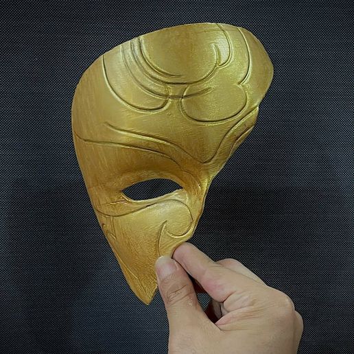 👾 Katarina Half Mask Noxus Cinematic - league of legends Cosplay・ 3D ...