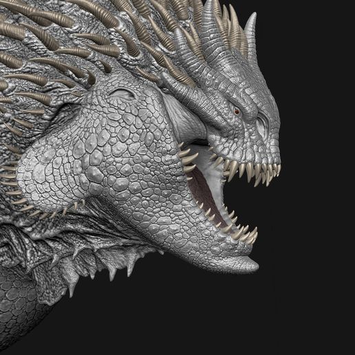 🐉 The Dread Dragon・ STL File for 3D printing・Cults