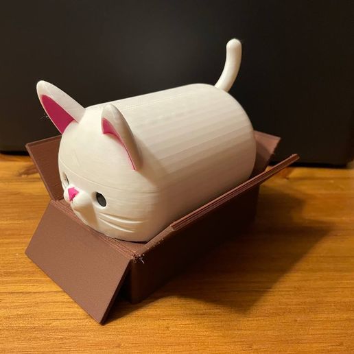 🐱 Cat Commander Box・ STL File for 3D printing・Cults