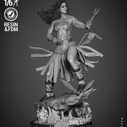 3D file WICKED MARVEL MANTIS SCULPTURE : TESTED AND READY FOR 3D ...