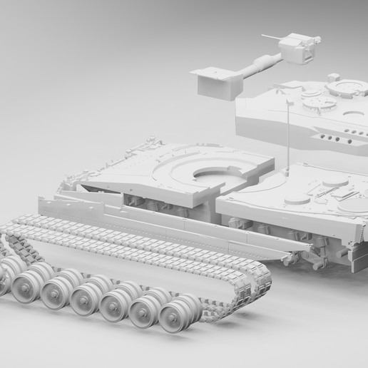 🐆 Swiss Pz. 87 WE・ STL File for 3D printing・Cults