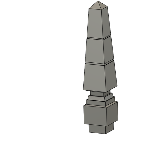 💎 Ghostbusters - Rooftop Diarama - Pillar・ STL File for 3D printing・Cults