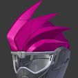 OBJ file EX AID HELMET COSPLAY TOKUSATSU HERO (Kamen rider Ex-aid ...