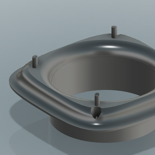 🚽 4 inch (102 mm) Extractor Cover・ STL File for 3D printing・Cults