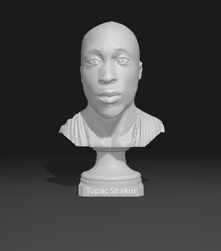 tupac statue
