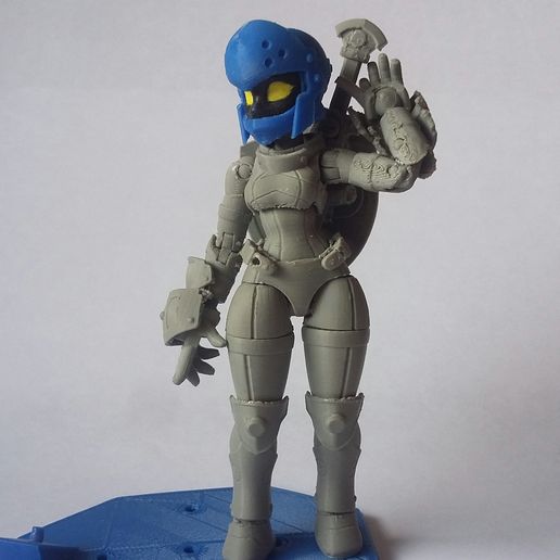 ♀️ Kozma Spiral Knights・Archivo 3D para Impresión 3D・Cults