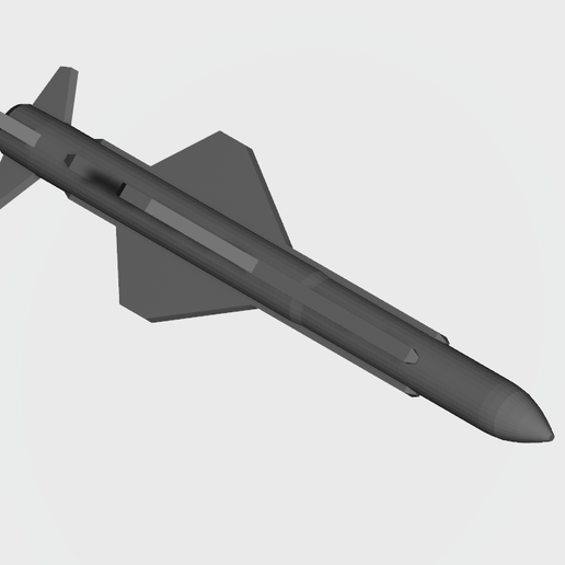 STL file 1/200 MBDA EXOCET ANTI-SHIP MISSILE ️ ・3D printing idea to ...