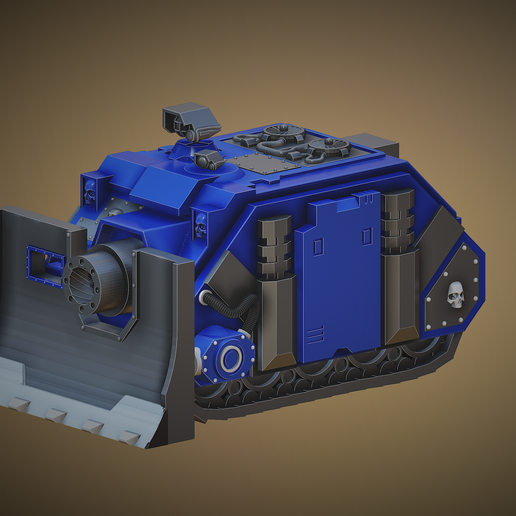 🪖 Armoured Plower Tank・Free STL File for ・Cults