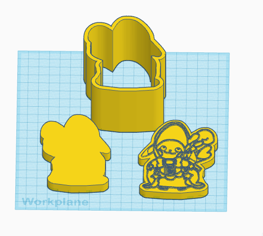 3D file Pokemon: Belle Pikachu 3 Piece Bath Bomb Mold 🐉 ・3D printing template to download・Cults