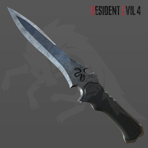 🔪 Leon Kennedy and Jack Krauser Fighting Knife from Residual Evil 4 ...