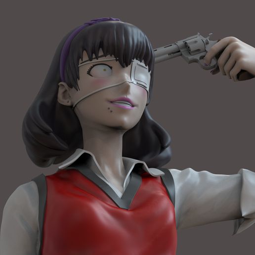 👧 Kakegurui - Midari Ikishima・ STL File for 3D printing・Cults