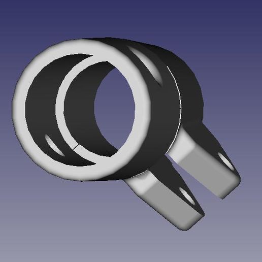 🗜️ Telescopic tube clamp・ STL File for 3D printing・Cults
