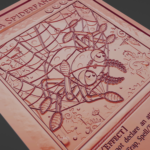 Free STL file Naturia Spiderfang - yu-gi-oh! 🎨 ・3D print design to ...