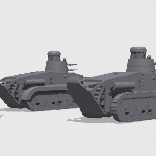 🪖 1-35 scale Trubia Serie A tank of the Spanish Civil War / Carro de ...