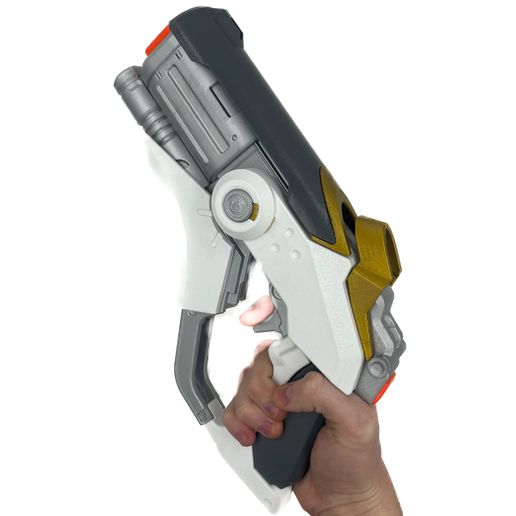 🔫 Mercy Caduceus Blaster Overwatch Prop Replica Weapon・ 3D File for 3D ...