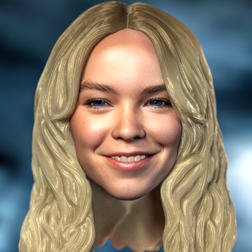 👾 1/6 1/12 Smile Kara Zor-El Milly Alcock Head Headsculpt・ STL File for ...