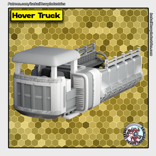 🚚 Hover Truck・ 3D File for ・Cults