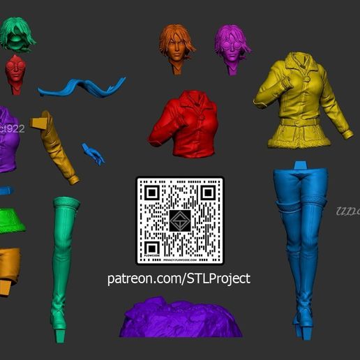 🗿 Kate Walker・ 3D File for 3D printing・Cults