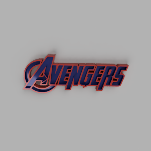 Download STL file Avengers Logo • 3D print model ・ Cults