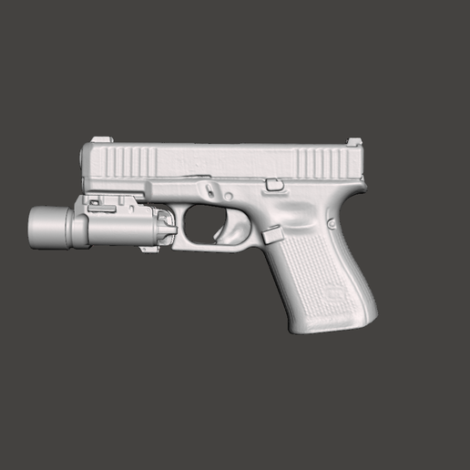 STL file Glock 19 Gen 5 with Surefire X300 Real Size 3D Gun Mold 🔫 ・3D ...