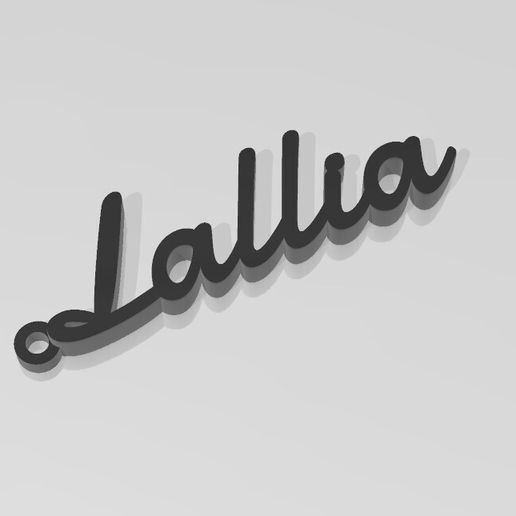 👩 Lallia・ STL File for 3D printing・Cults