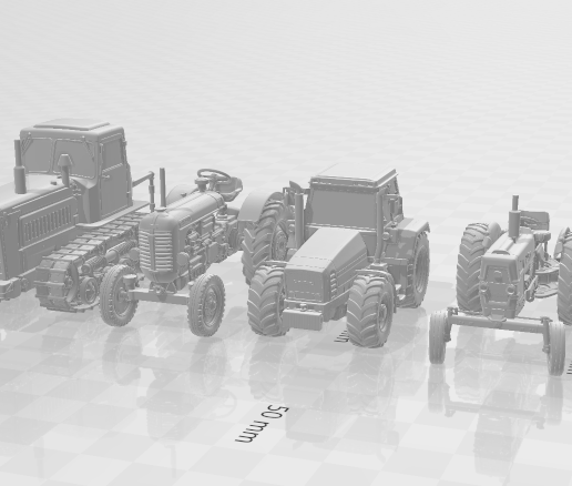 🚜 pack tractor・ STL File for 3D printing・Cults