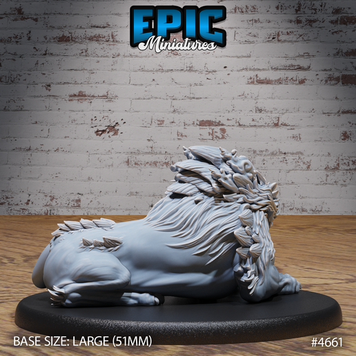 🎲 Sabertooth Beast Set ‧ DnD Miniature ‧ Tabletop Miniatures ‧ Gaming ...