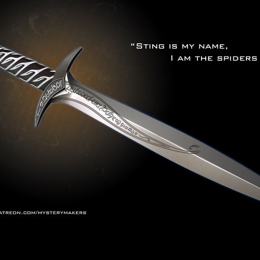 📁 Sting - Lord of the Rings・ 3D File for 3D printing・Cults