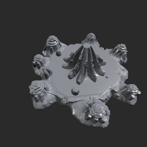 🌋 Volcanic Lava Terrain – 3D Printable Modular Scenery・ STL File for 3D ...