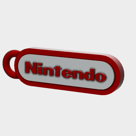 🗝️ Nintendo Keychain・Free STL File for 3D printing・Cults