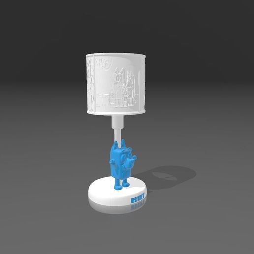 🔦 LAMP / LITHO Bluey・ STL File for 3D printing・Cults
