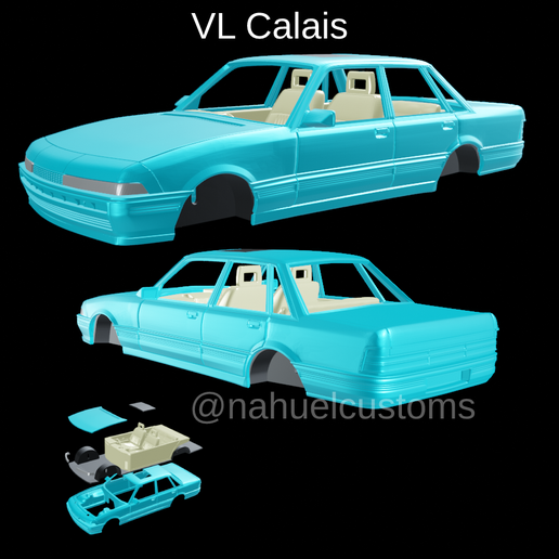 🇦🇺 VL Calais・ STL File for ・Cults