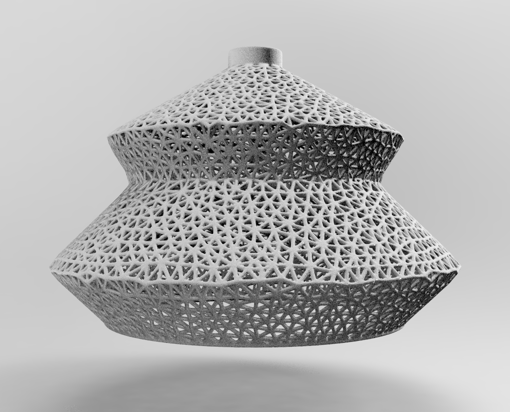 Download Stl File Triangles Lamp Voronoi Lamp • 3d Printer Design ・ Cults