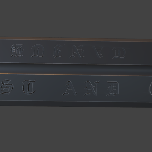🥇 1st Tanith War Knife (Gaunts Ghosts Cosplay)・ STL File for 3D ...